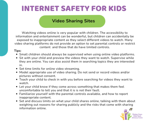 Online Safety Tips For Kids - Windsor Essex Child/Youth Advocacy Centre ...